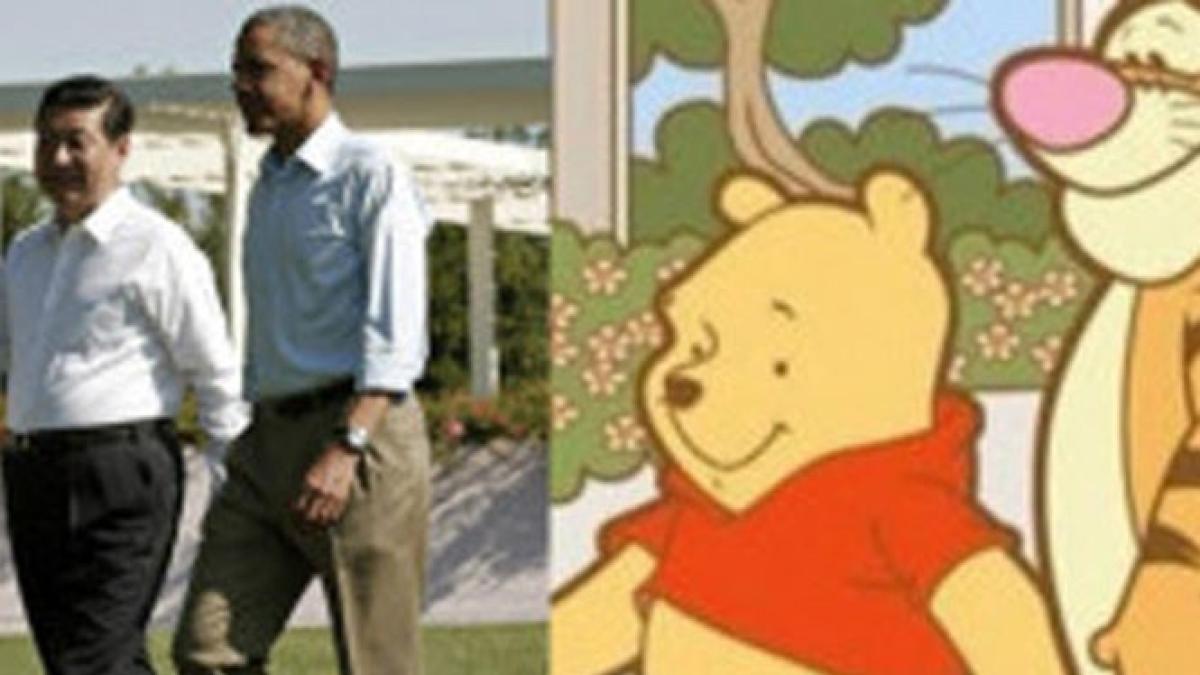 Comparan a Xi Jinping y a Obama con Winnie the Pooh y Tigger