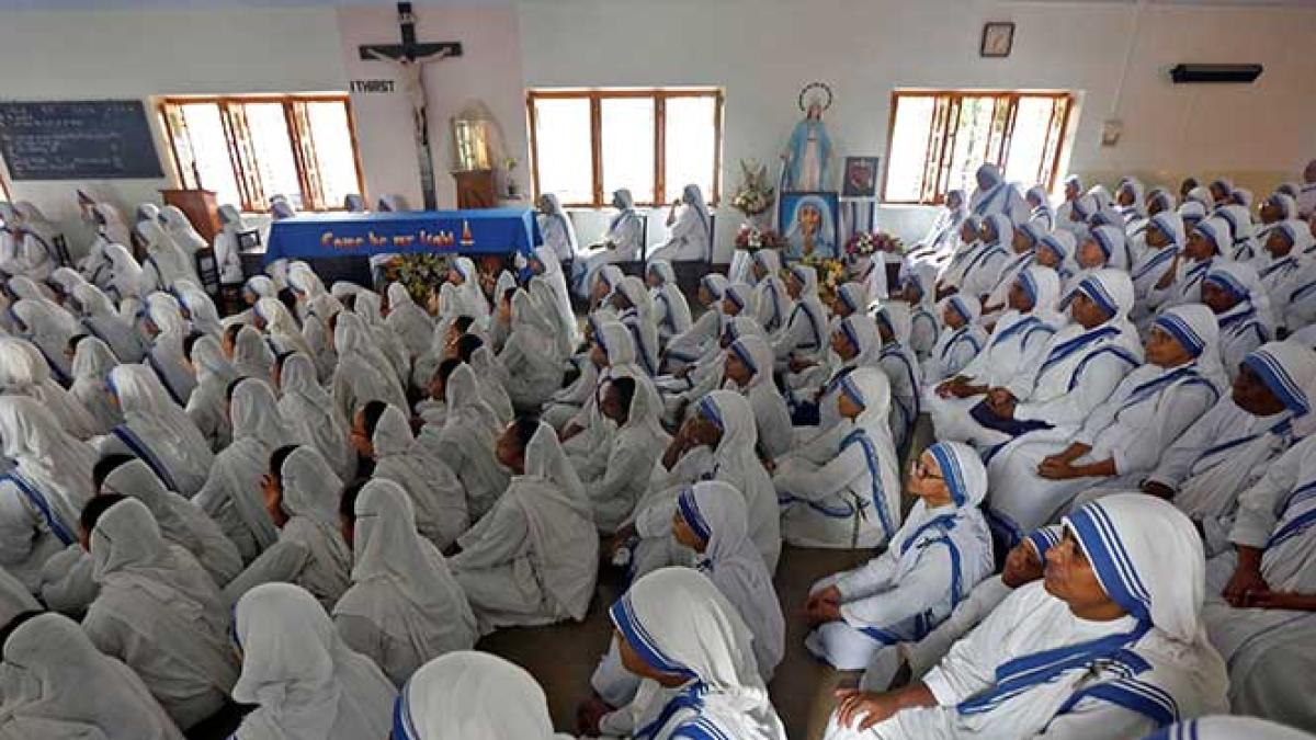 Misioneras en Calcuta celebran con modestia a la Madre Teresa