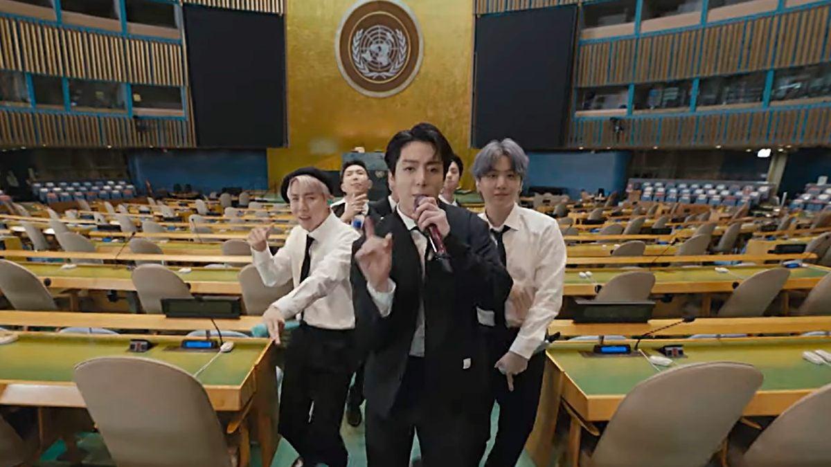 BTS participa en Asamblea General de la ONU; cantan y piden por vacunas