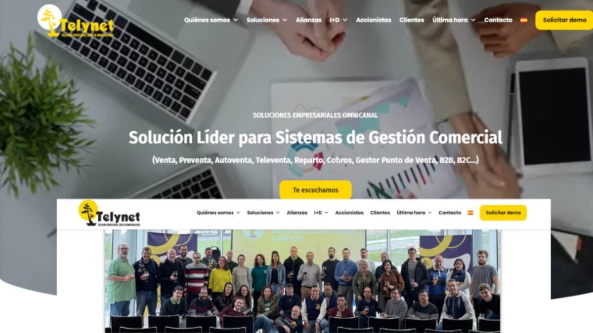Telynet lanza su nuevo sitio web