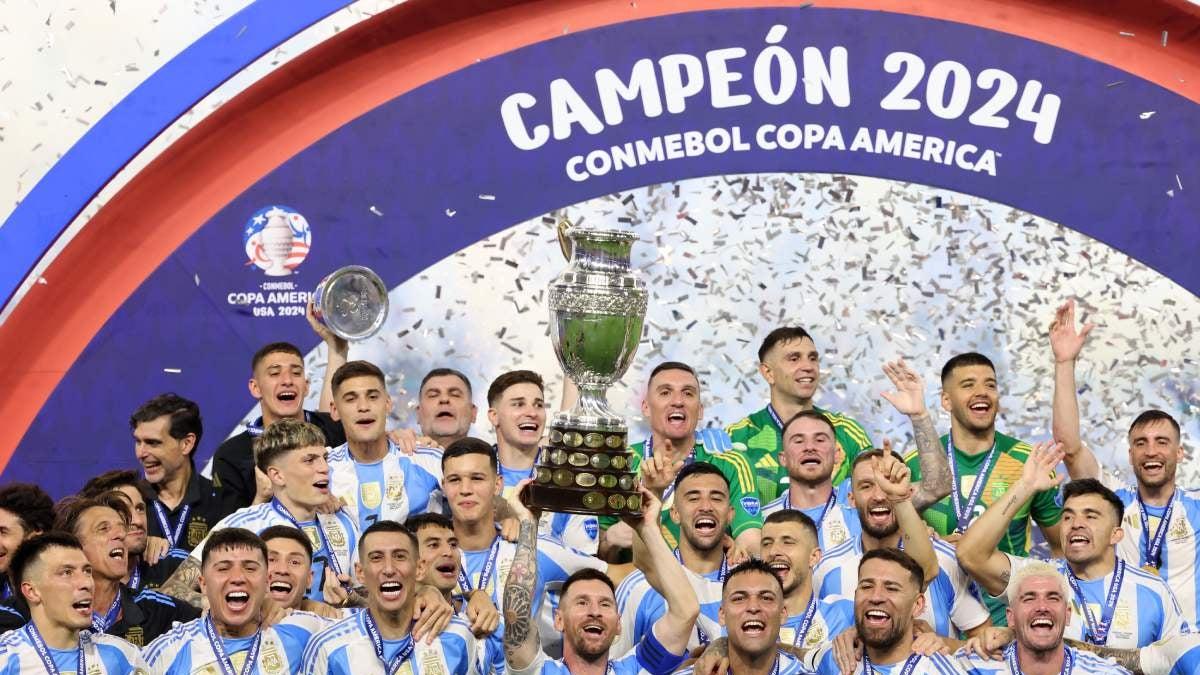 ¡Argentina es bicampeón y máximo ganador en la historia de la Copa América!