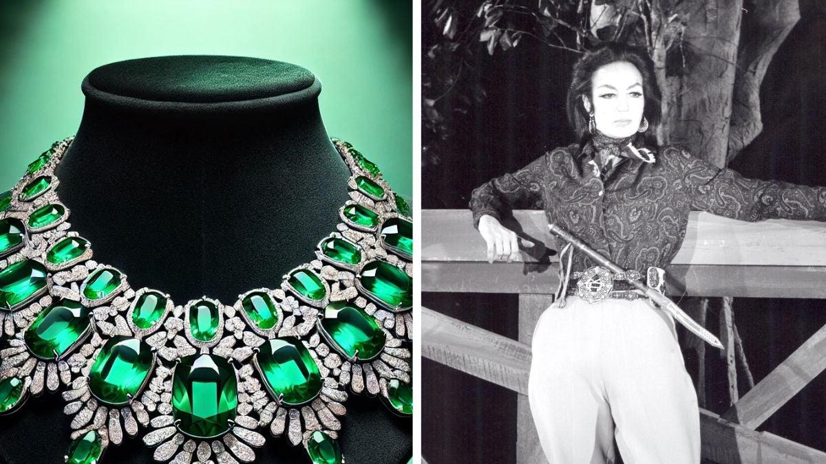 El collar de esmeraldas que Jorge Negrete le regaló a María Félix sin ...