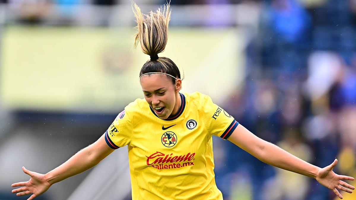 Priscila Da Silva anota hat-trick y América vence 7-0 a Querétaro