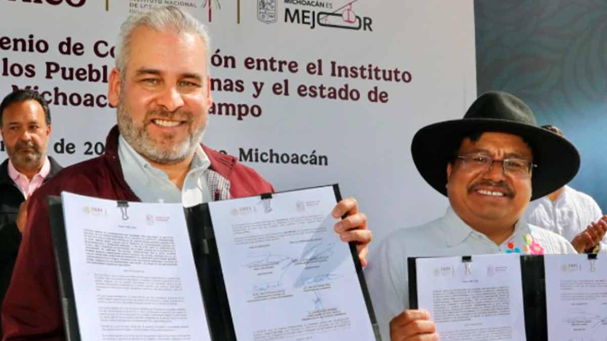 Convenio entre INPI y Michoacán impulsará el desarrollo de comunidades ...