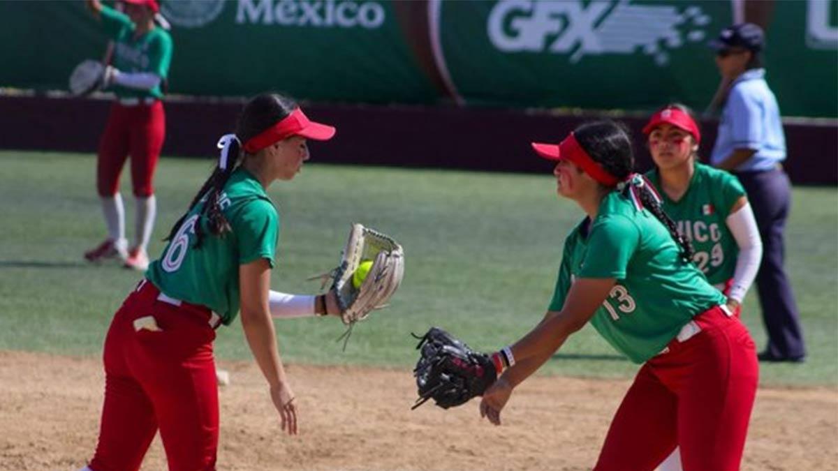 México clasifica a la Copa Mundial de softbol femenil Sub-15