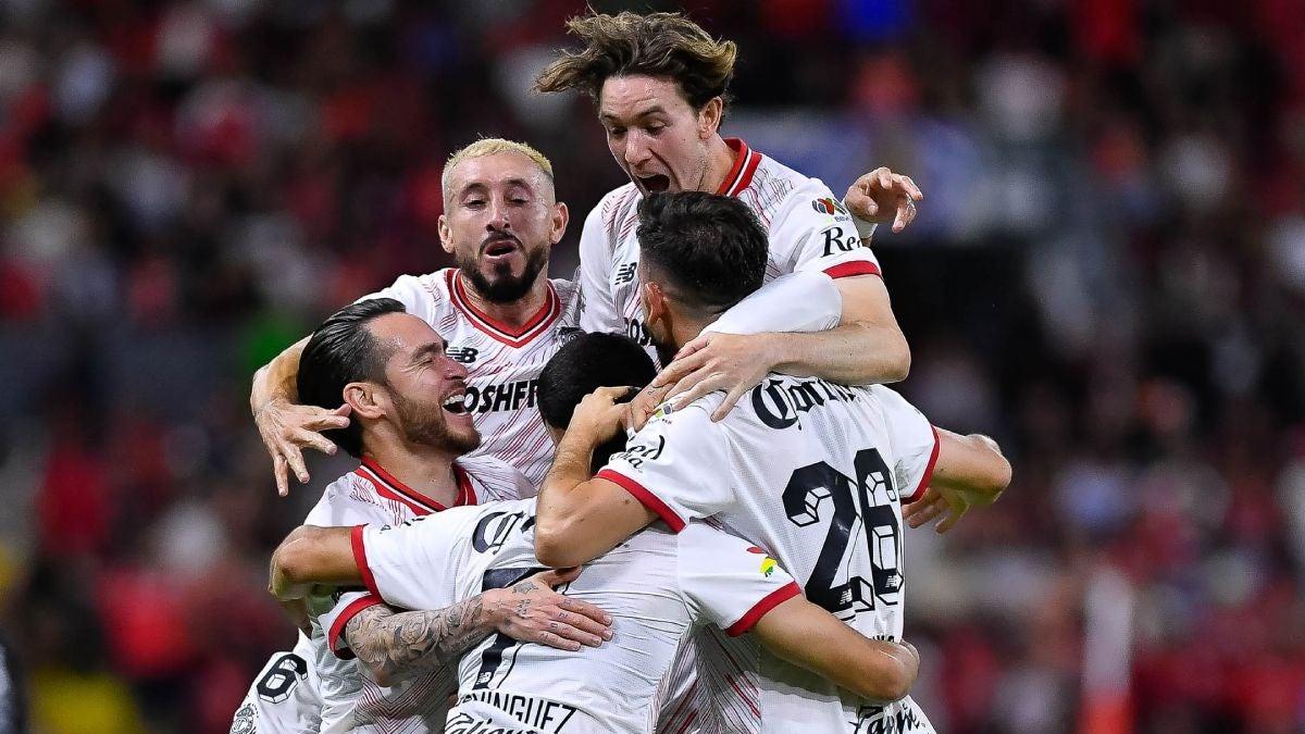 Toluca se impone al Atlas y es nuevo líder de Liga MX