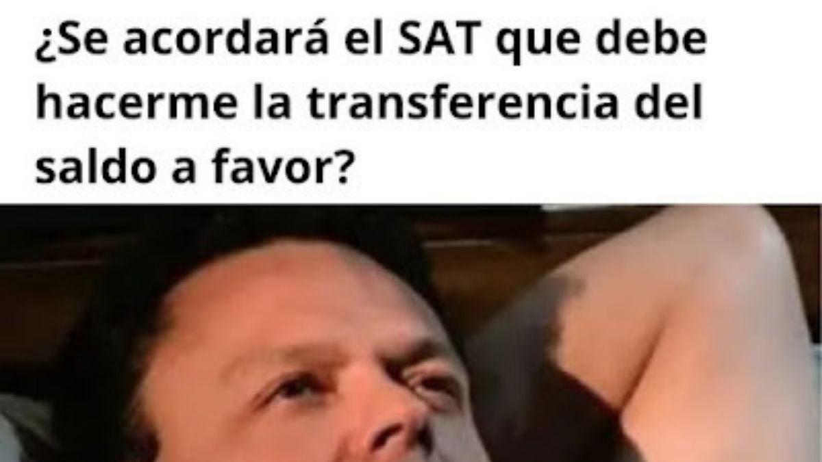 ¿Sí te llegó? Los mejores memes de la devolución a favor del SAT 2025