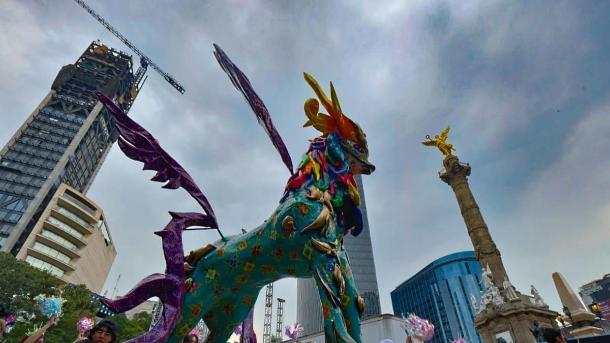 Más de 50 mil espectadores disfrutan del desfile de Alebrijes Monumentales