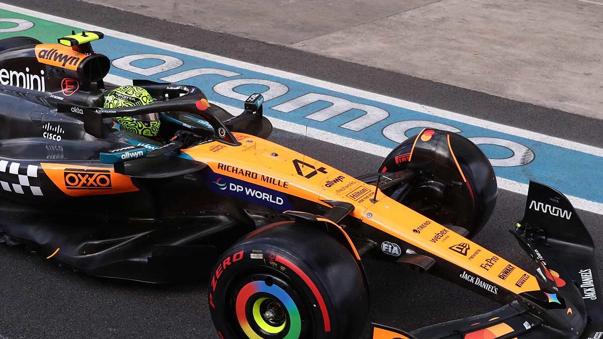 Norris se lleva la pole del GP de Brasil; Verstappen, fuera en la Q1