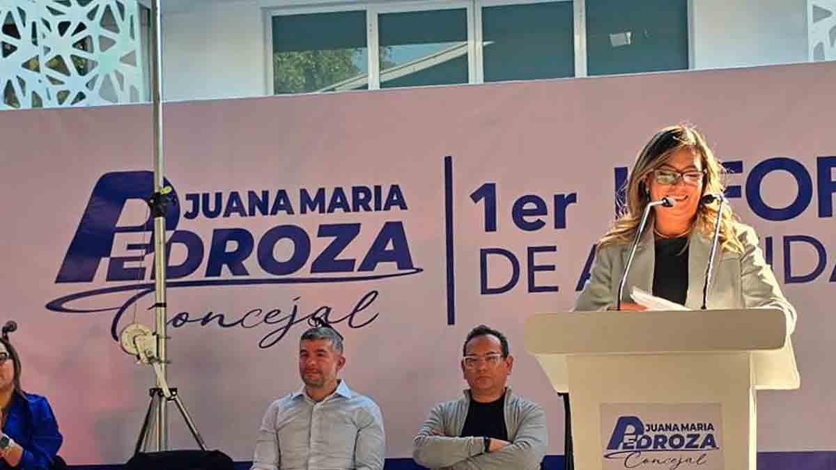 Juana María Pedroza presenta primeros logros como concejal en Iztapalapa