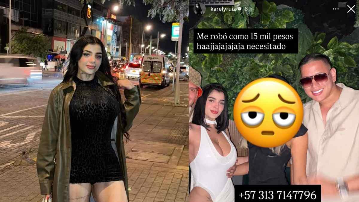 Karely Ruíz denuncia robo de 15 mil pesos a través de Instagram