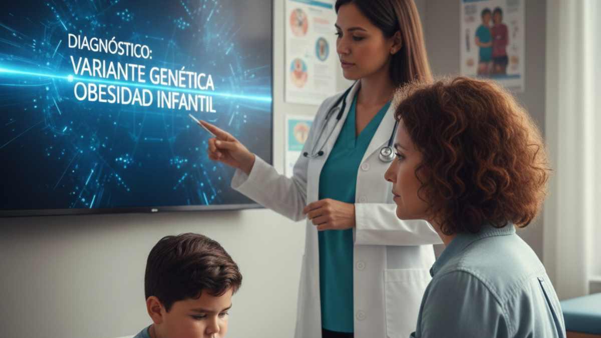 Una variante genética podría predisponer a la obesidad temprana: estudio.