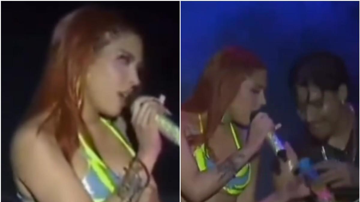 Yeri Mua pide a autoridades fumar mariguana en pleno carnaval de Veracruz