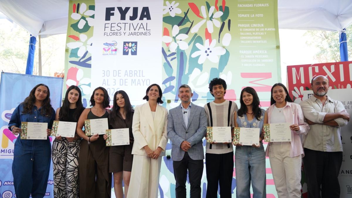 Polanco y Parque América se convierten en un corredor floral