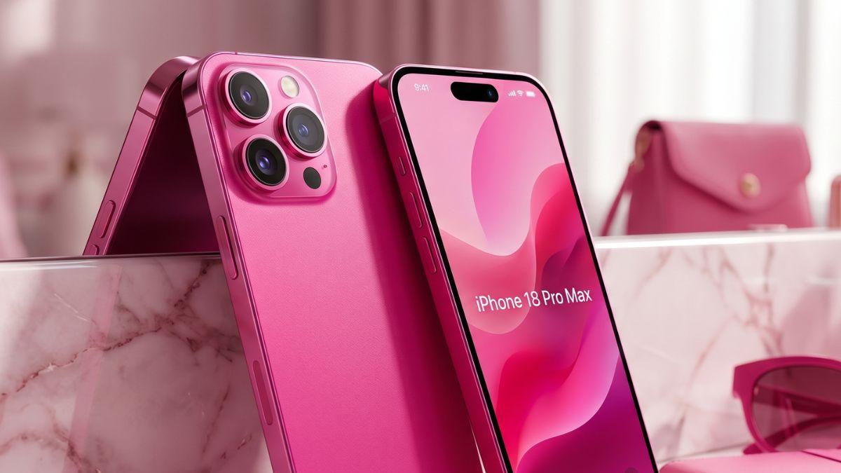 Filtran el nuevo iPhone 18 Pro Max ‘Estilo Barbie’