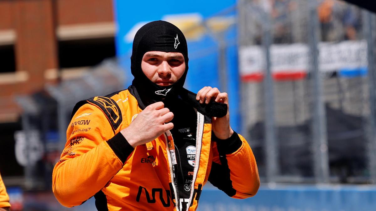 Pato O'Ward inicia actividad en Detroit; quinto lugar en práctica de ...